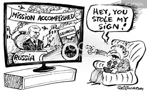 Mission Accomplished Cartoons and Comics - funny pictures from CartoonStock