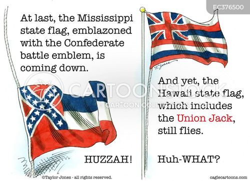 Flag Emblem Cartoons and Comics - funny pictures from CartoonStock