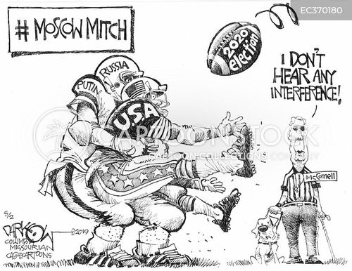 Mcconnell Blocked Cartoons and Comics - funny pictures from CartoonStock