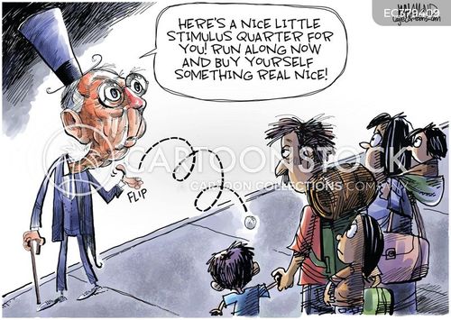 Stimulus Deal Cartoons and Comics - funny pictures from CartoonStock