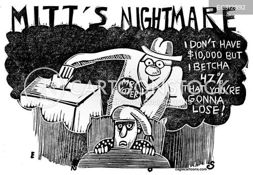 Political Nightmares Cartoons and Comics - funny pictures from CartoonStock