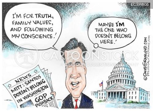 Political Compass Cartoons and Comics - funny pictures from CartoonStock