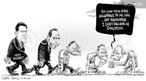 Political Evolution Cartoons and Comics - funny pictures from CartoonStock