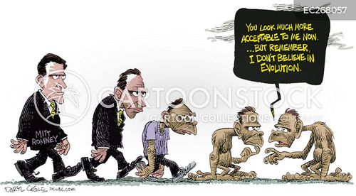 Political Evolution Cartoons and Comics - funny pictures from CartoonStock
