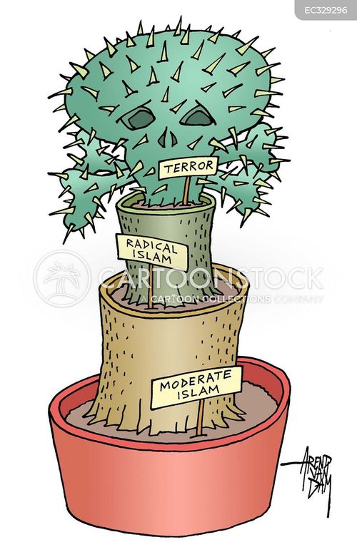 Ideological Spectrum Cartoons and Comics - funny pictures from CartoonStock