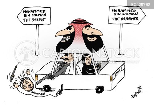 Mohammed Bin Salman Cartoons and Comics - funny pictures from CartoonStock