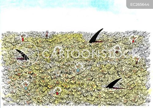 Wall Stree Cartoons and Comics - funny pictures from CartoonStock