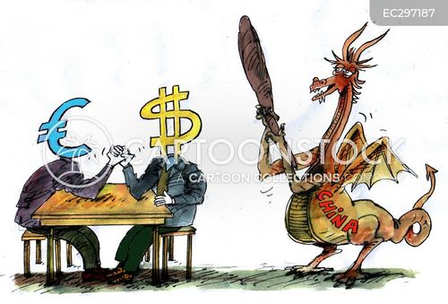 Currency Comparison Cartoons and Comics - funny pictures from CartoonStock