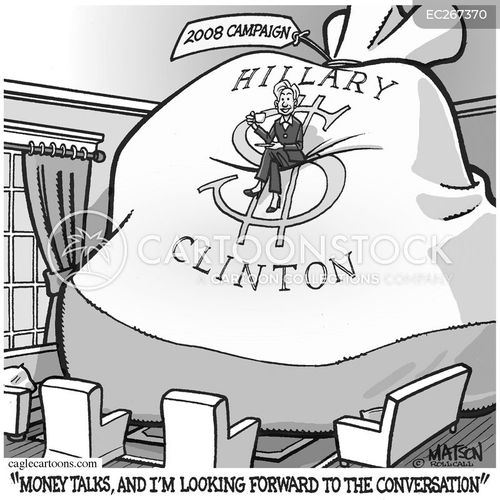 Money In Politics Cartoons and Comics - funny pictures from CartoonStock