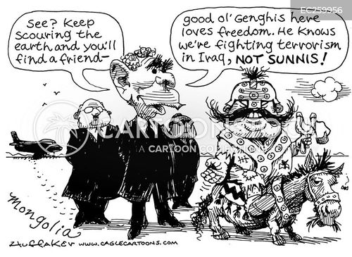 War Tactics Cartoons and Comics - funny pictures from CartoonStock