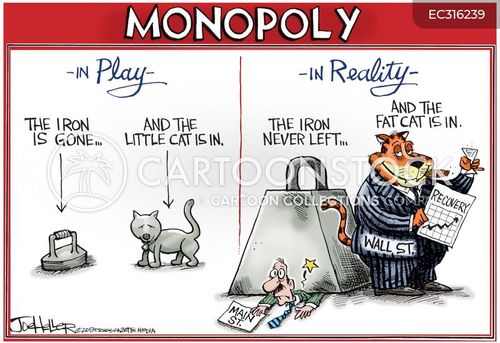 Monopoly Board Cartoons and Comics - funny pictures from CartoonStock