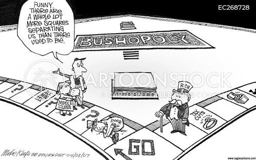 Monopoly Board Cartoons and Comics - funny pictures from CartoonStock