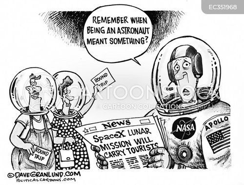 Private Spacecraft Cartoons and Comics - funny pictures from CartoonStock