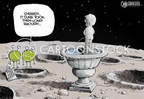 Man In The Moon Cartoons and Comics - funny pictures from CartoonStock