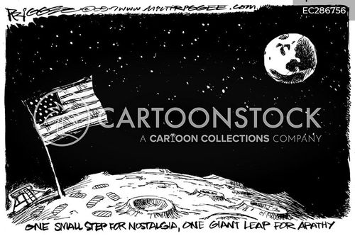 On The Moon Cartoons and Comics - funny pictures from CartoonStock