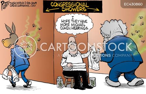 Strzok Cohen Hearing Cartoons and Comics - funny pictures from CartoonStock