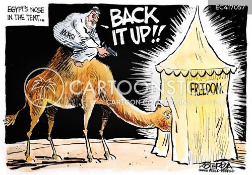 Egyptian Turmoil Cartoons and Comics - funny pictures from CartoonStock