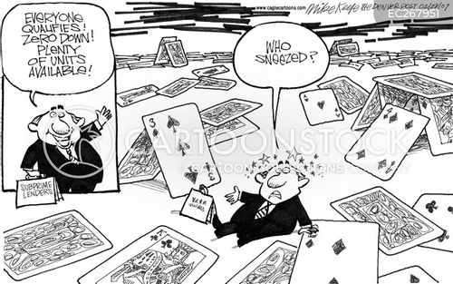 Predatory Lending Cartoons and Comics - funny pictures from CartoonStock