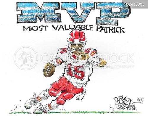 Patrick Mahomes Cartoons and Comics - funny pictures from CartoonStock