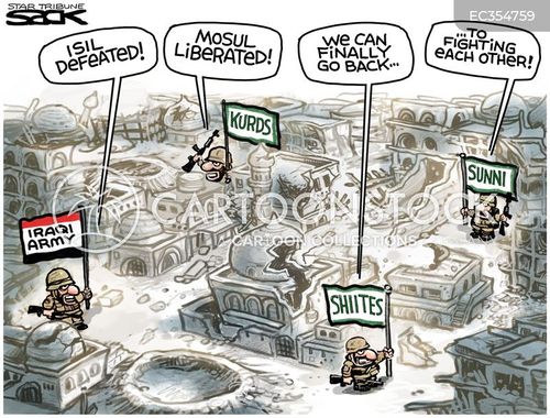 Mosul Liberation Cartoons and Comics - funny pictures from CartoonStock