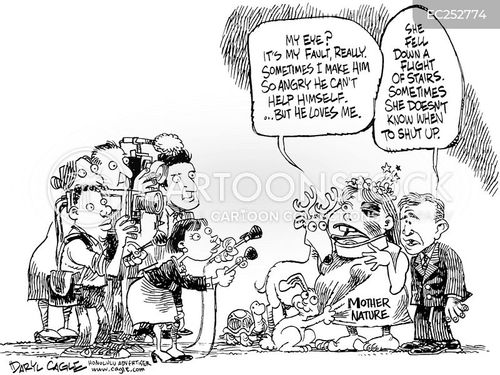 Battered Cartoons and Comics - funny pictures from CartoonStock