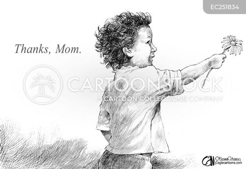 Child's Gratitude Cartoons and Comics - funny pictures from CartoonStock