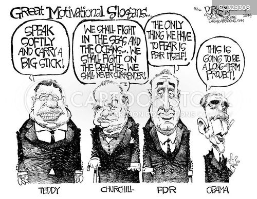 Speak Softly Carry Big Stick Cartoons and Comics - funny pictures from ...