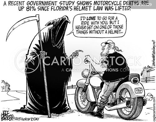 Motorcycle Helmet Law Cartoons and Comics - funny pictures from ...