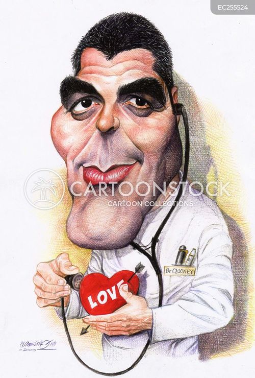 Clooney Cartoons and Comics - funny pictures from CartoonStock