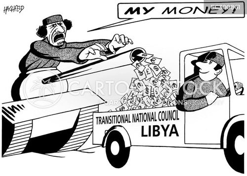 Gaddafy Cartoons and Comics - funny pictures from CartoonStock