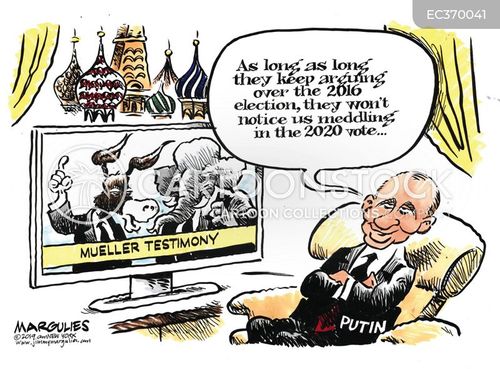 Mueller Hearings Cartoons and Comics - funny pictures from CartoonStock