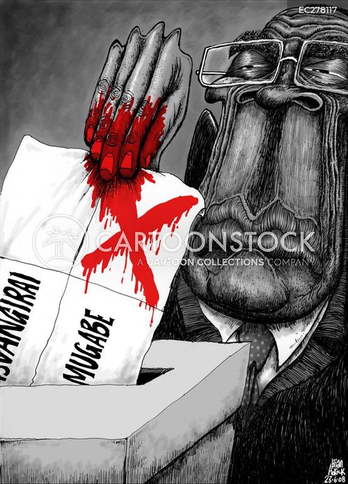 Mugabe Cartoons and Comics - funny pictures from CartoonStock