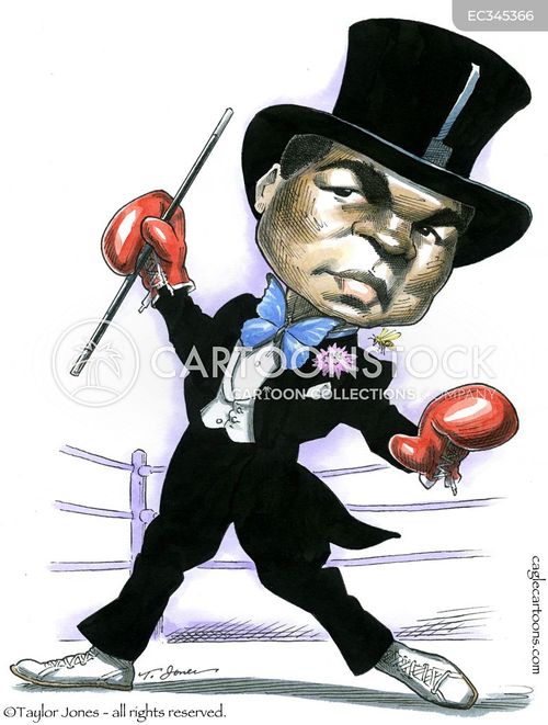 Boxing Champion Cartoons and Comics - funny pictures from CartoonStock