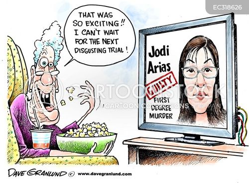 Murder Verdict Cartoons and Comics - funny pictures from CartoonStock