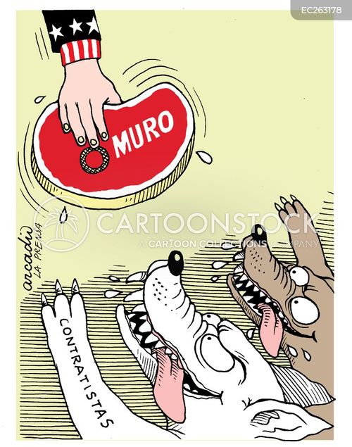 Border Patrol Agents Cartoons and Comics - funny pictures from CartoonStock