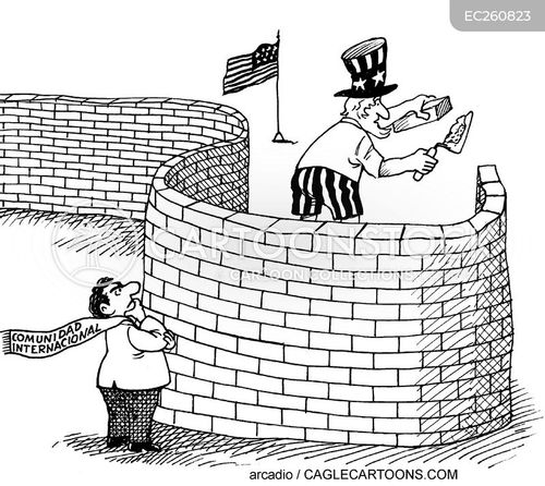 El Muro Cartoons and Comics - funny pictures from CartoonStock