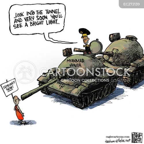 Democracy Movement Cartoons and Comics - funny pictures from CartoonStock