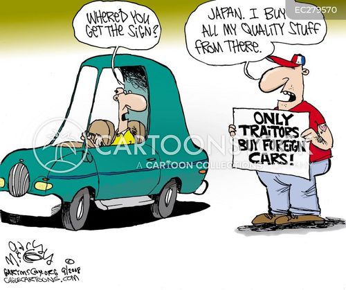 Foreign Cars Cartoons and Comics - funny pictures from CartoonStock