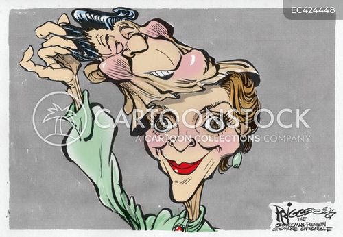 Nancy Reagan Legacy Cartoons and Comics - funny pictures from CartoonStock