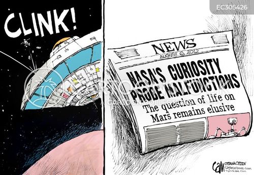 Nasa Technology Cartoons and Comics - funny pictures from CartoonStock