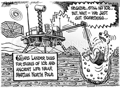 Nasa Mars Lander Cartoons and Comics - funny pictures from CartoonStock