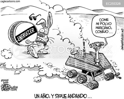 Explorando Marte Cartoons and Comics - funny pictures from CartoonStock