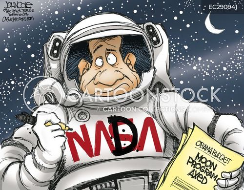 Nasa Goals Cartoons and Comics - funny pictures from CartoonStock