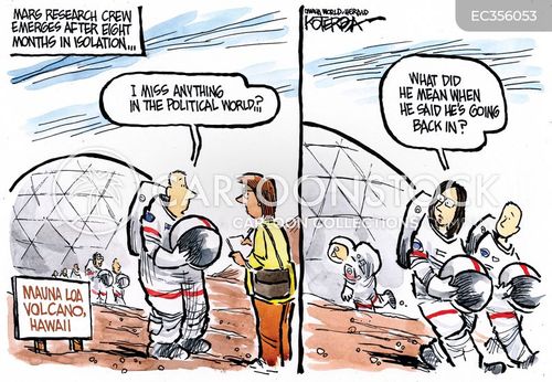 Space Training Cartoons and Comics - funny pictures from CartoonStock