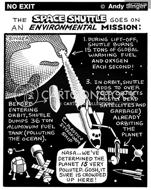 Space Launches Cartoons and Comics - funny pictures from CartoonStock