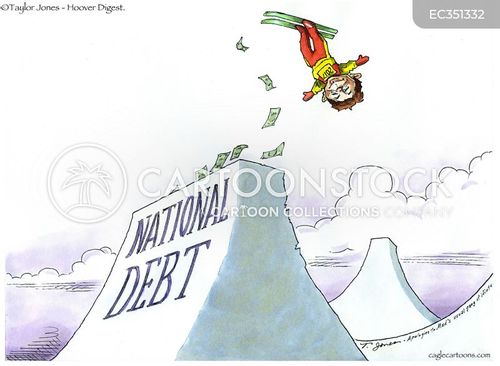 National-debt-2019 Cartoons and Comics - funny pictures from CartoonStock