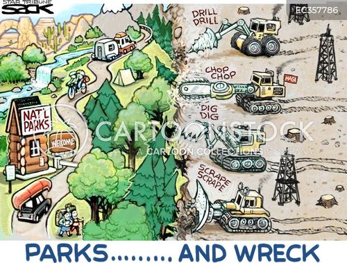 National Forest Cartoons and Comics - funny pictures from CartoonStock