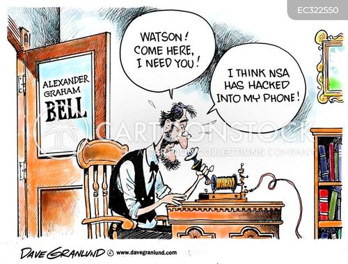 Phone Spy Cartoons and Comics - funny pictures from CartoonStock