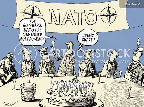 Nato-2018 Cartoons and Comics - funny pictures from CartoonStock