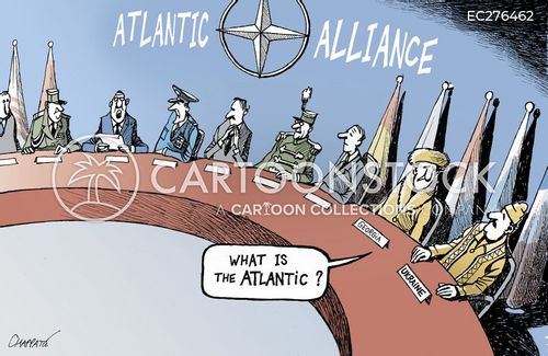 North Atlantic Treaty Organization Cartoon
